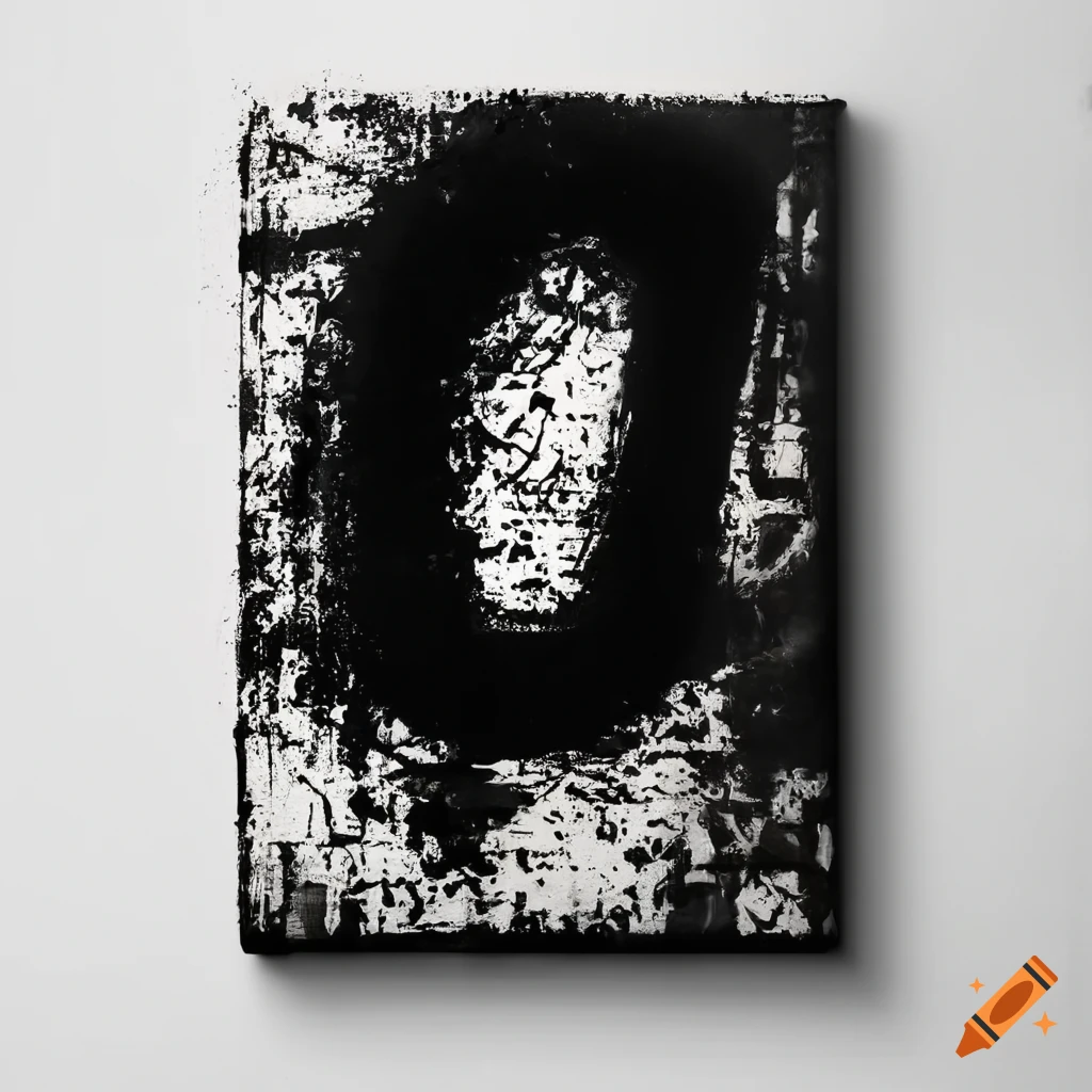 Spray painting of abstract graffiti letters on Craiyon