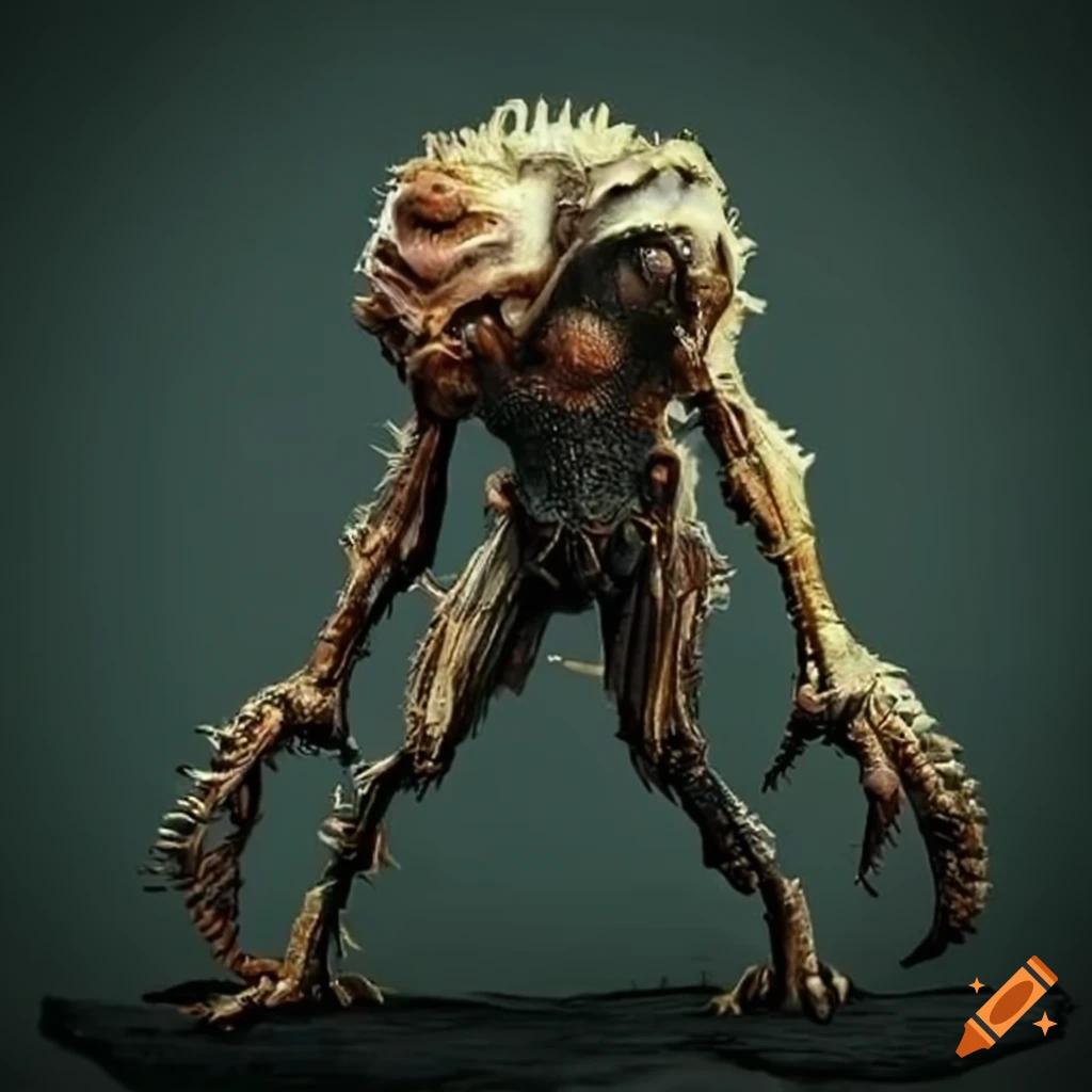 Image of a post-apocalyptic mutant wasp on Craiyon