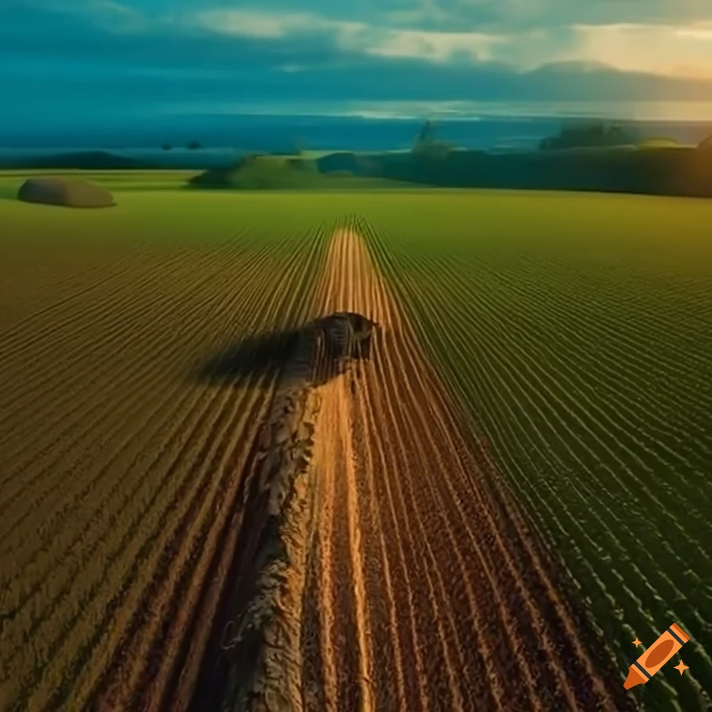 Farming simulation game screenshot on Craiyon