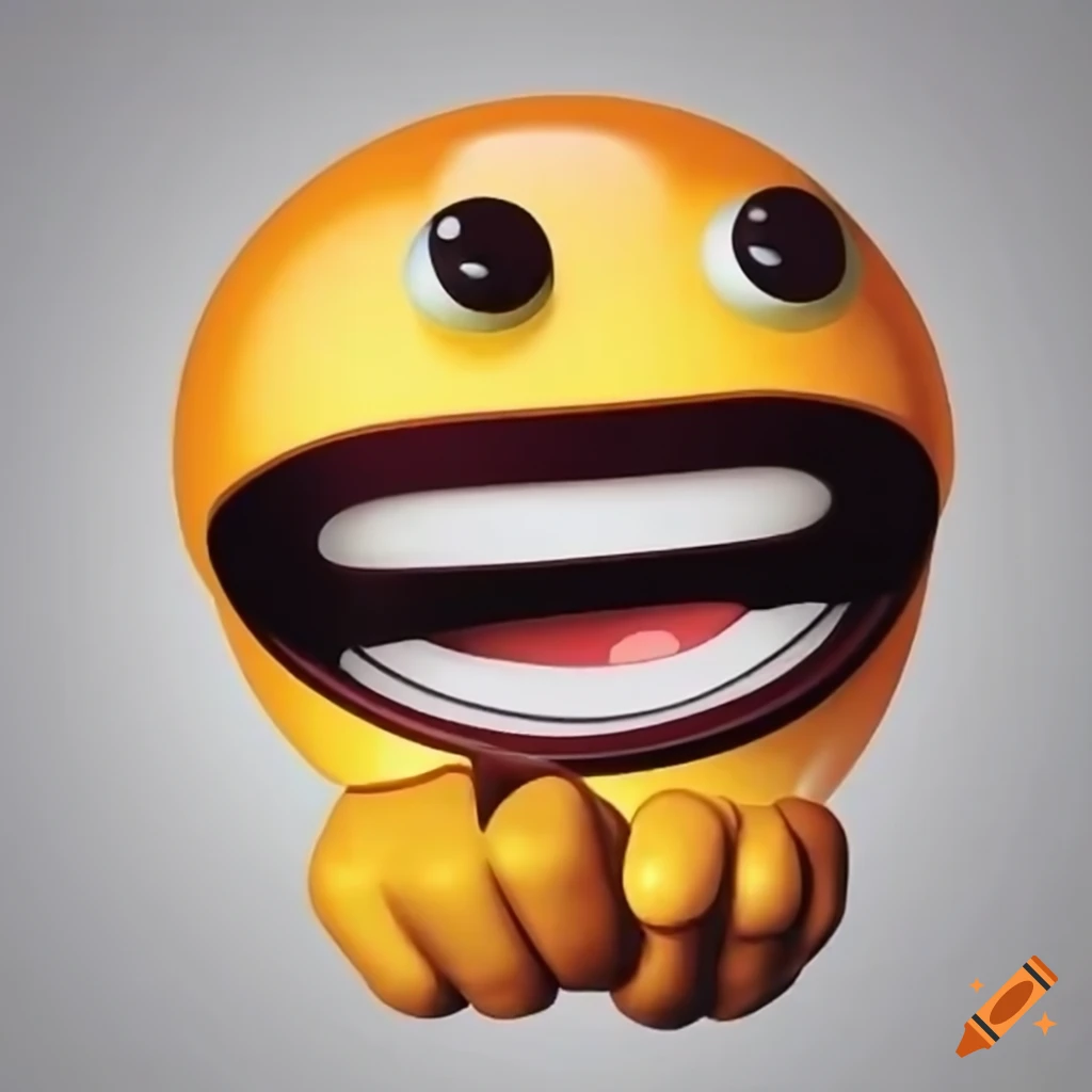 Funny dancing emoji on Craiyon