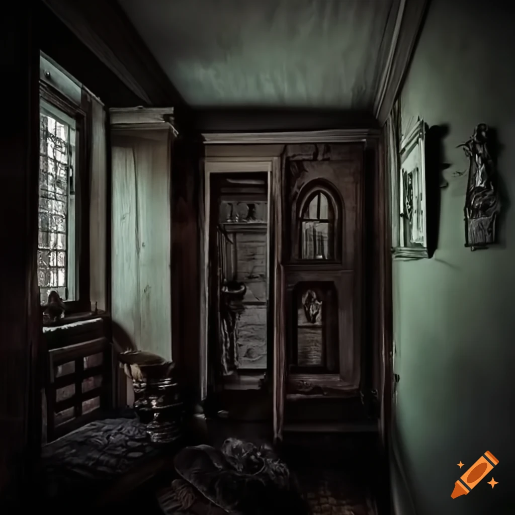 Spooky interior home