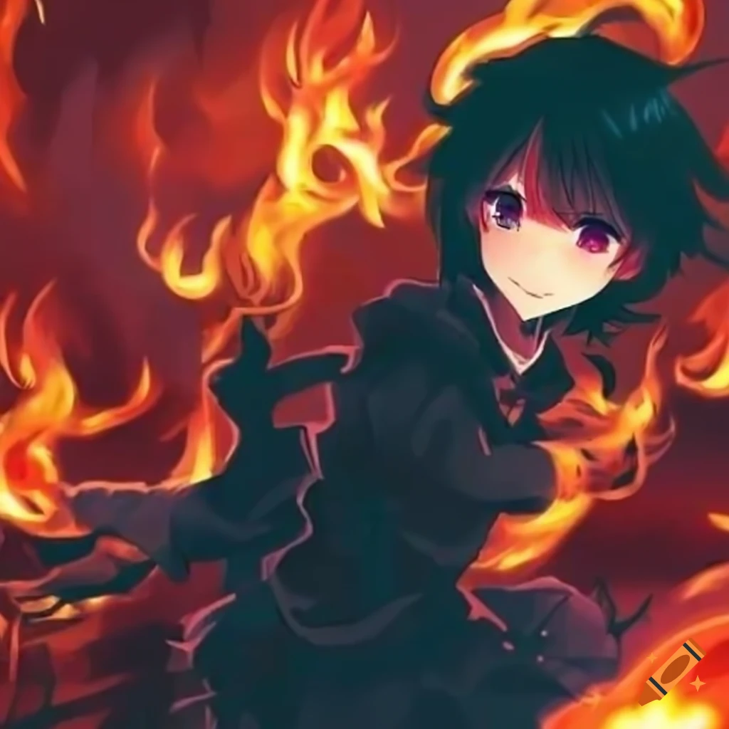 Anime-style depiction of friendly fire
