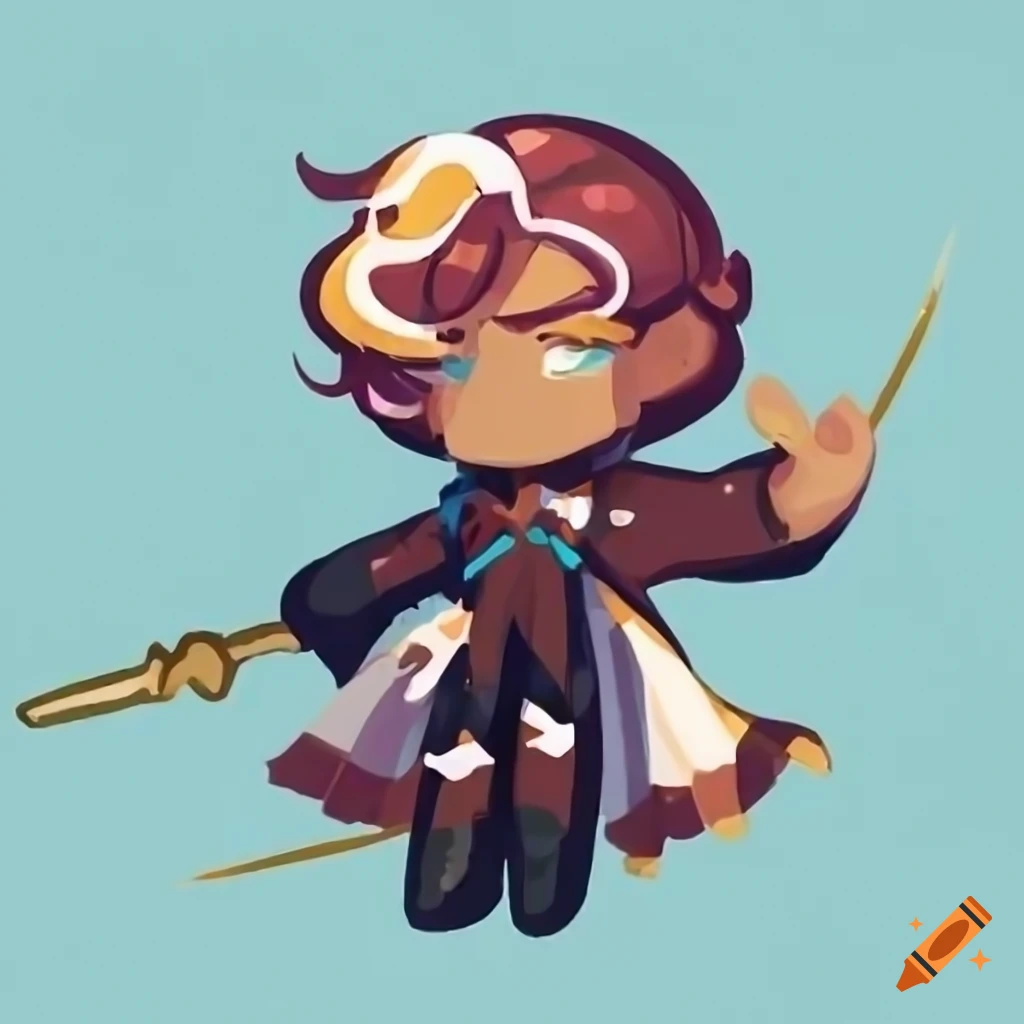 Artwork of a male cookie run oc on Craiyon