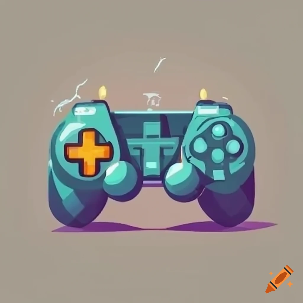 Illustration representing basic game mechanics on Craiyon