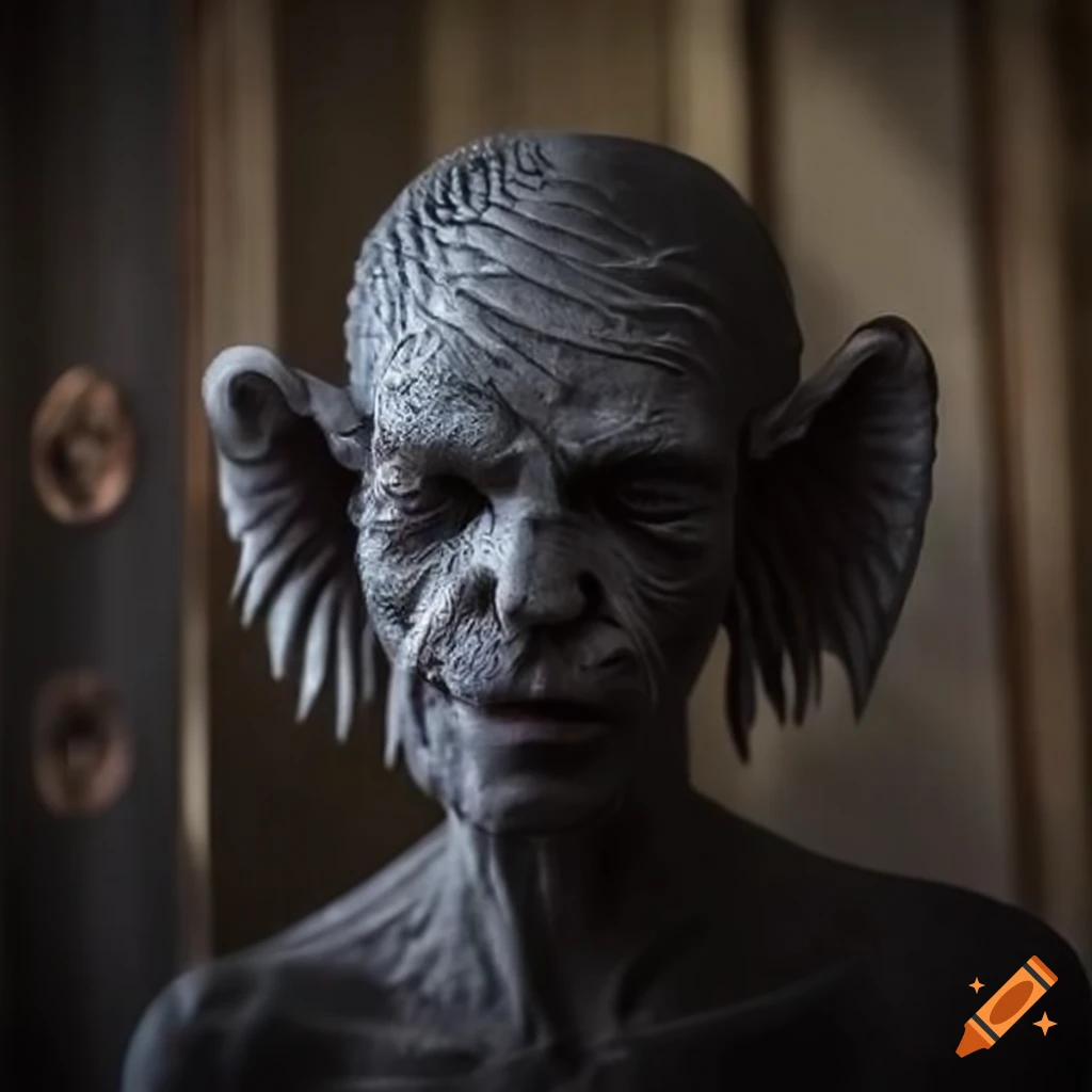 Illustration of lovecraftian angels and demons on Craiyon