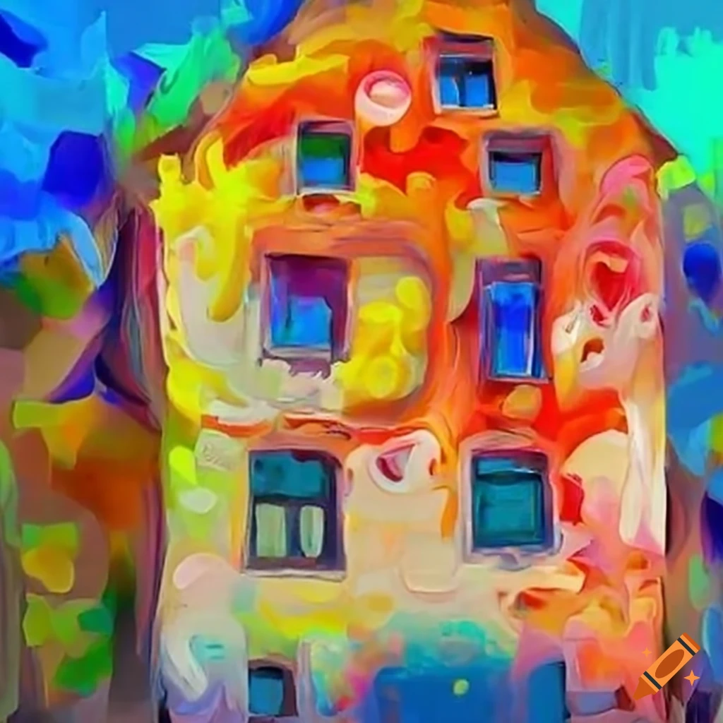 Unique cheese house on Craiyon