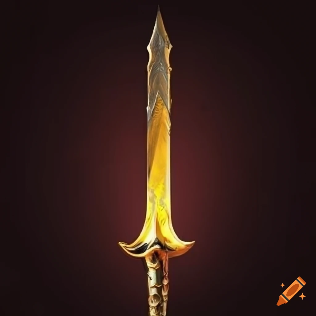 Image of a sun sword on Craiyon