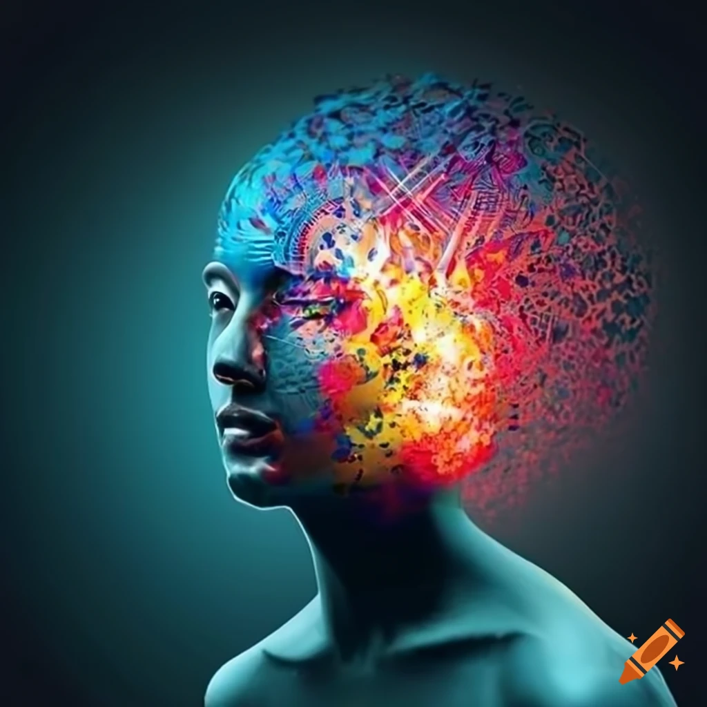 Illustration of targeted advertising concept on Craiyon