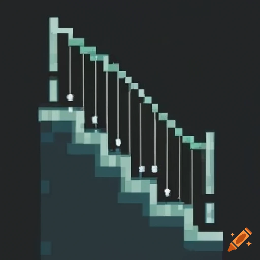 Pixel Art Stairs