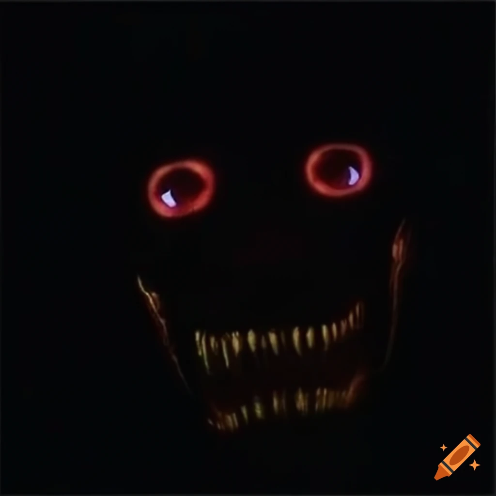 Image of a scary entity on Craiyon