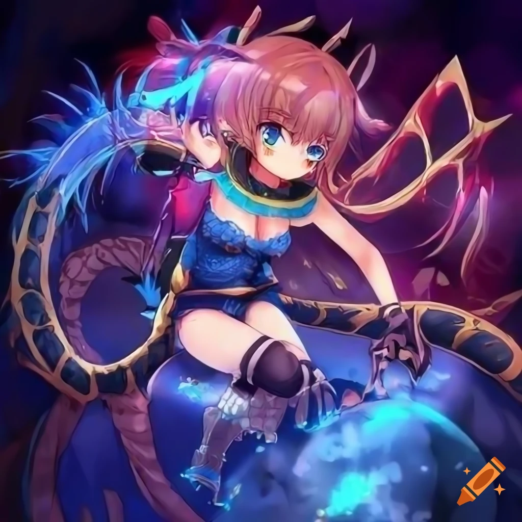 Half Dragon Girl Anime