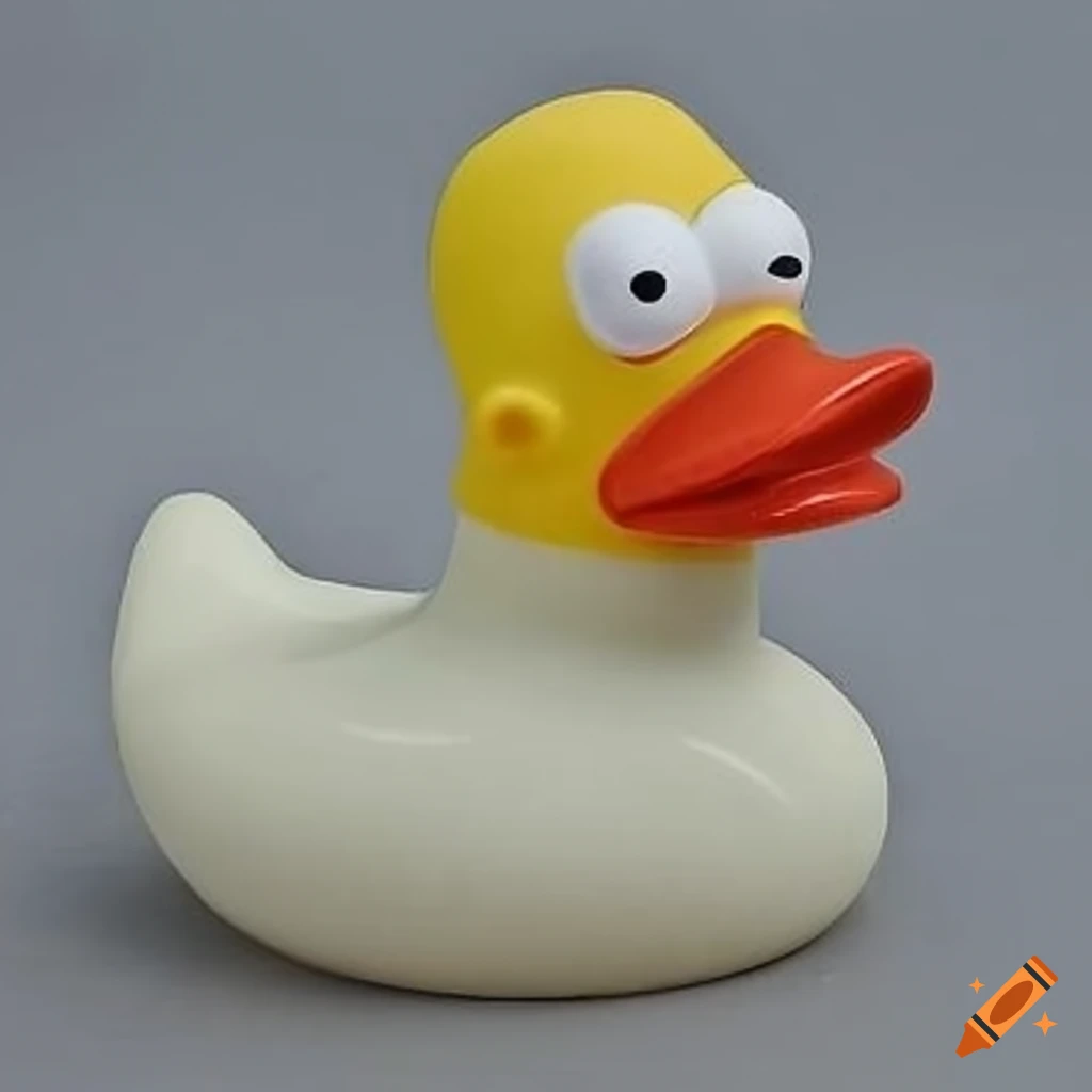 Rubber Duck images created on Craiyon