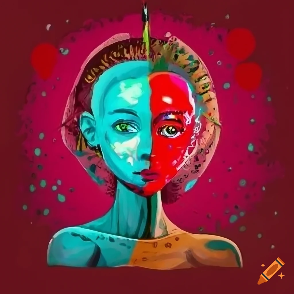 Creative combination of three images