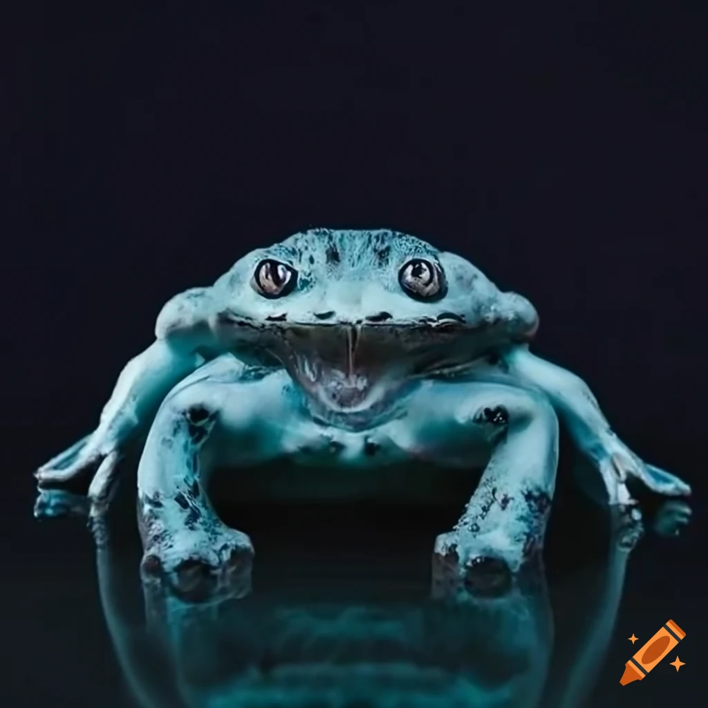 Dessert inspired by a spider-toad hybrid on Craiyon