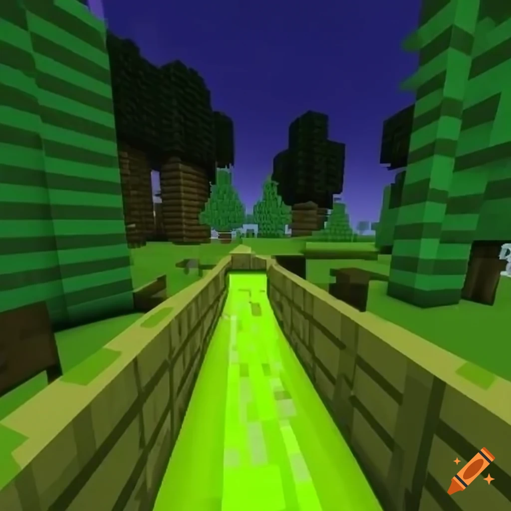 Minecraft pe explosion on Craiyon