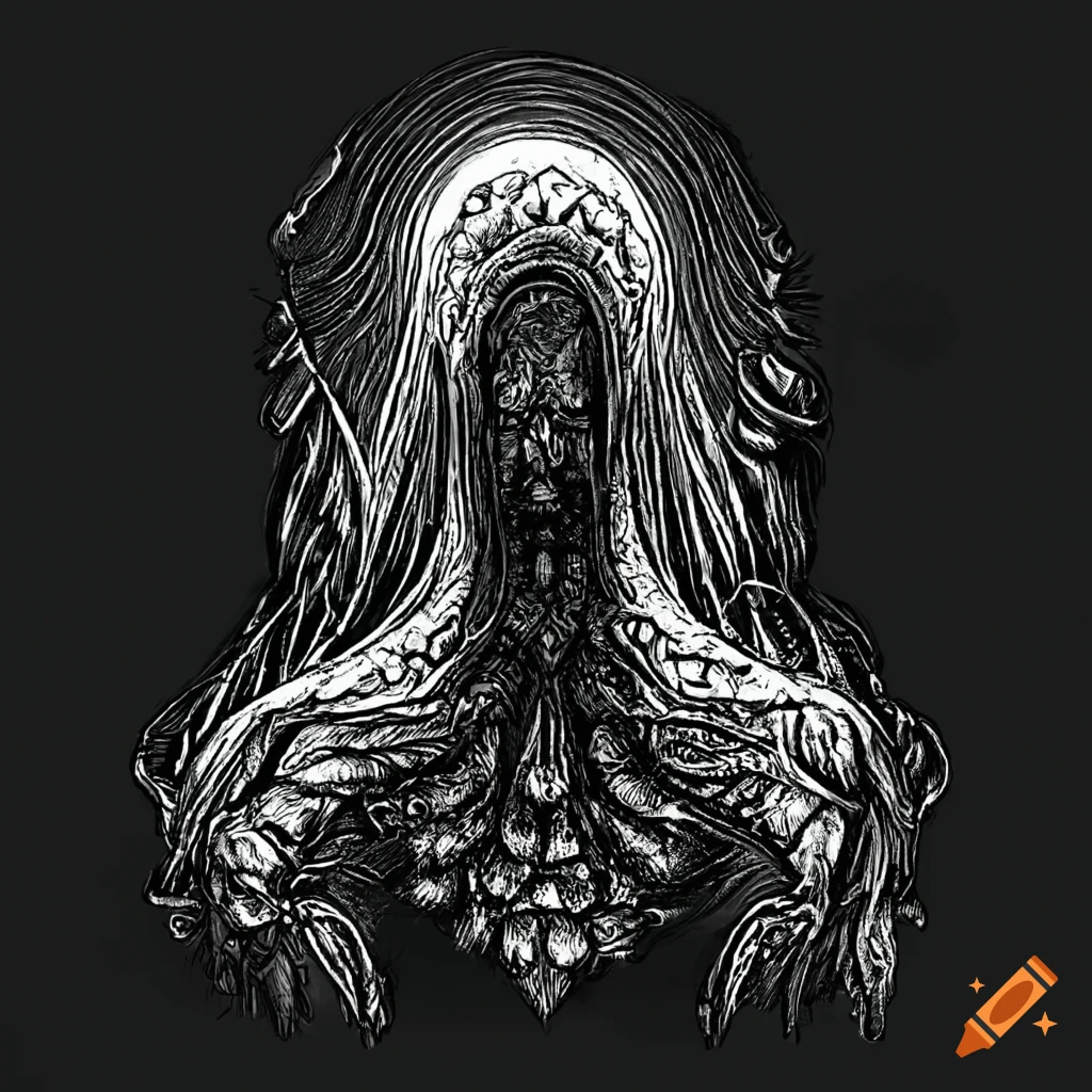 Image of a divine angel with discerning conscience on Craiyon