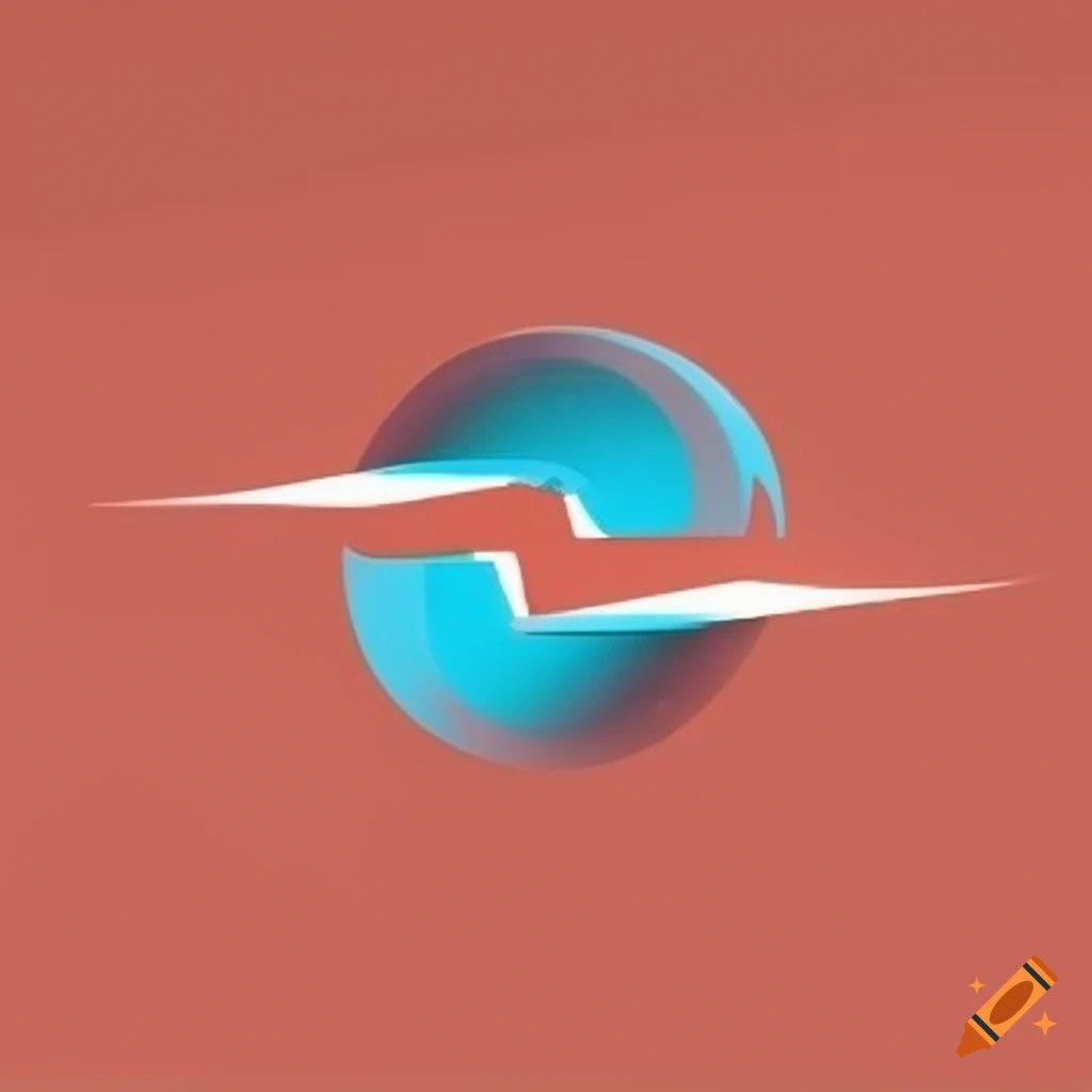 Red energy company logo for letters and enveloppes on Craiyon