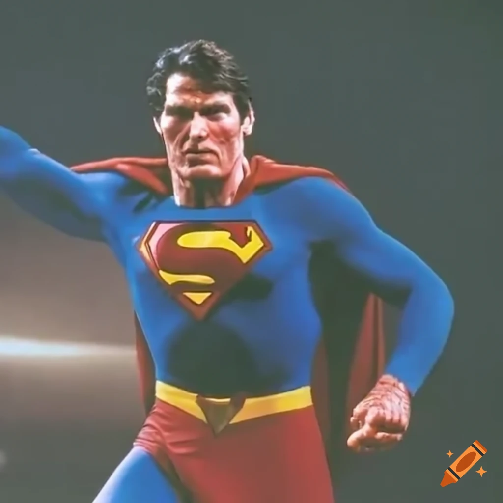 Doomsday fighting superman in a movie scene on Craiyon