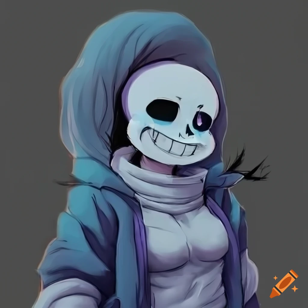 Fan Art Of Female Sans From Undertale On Craiyon