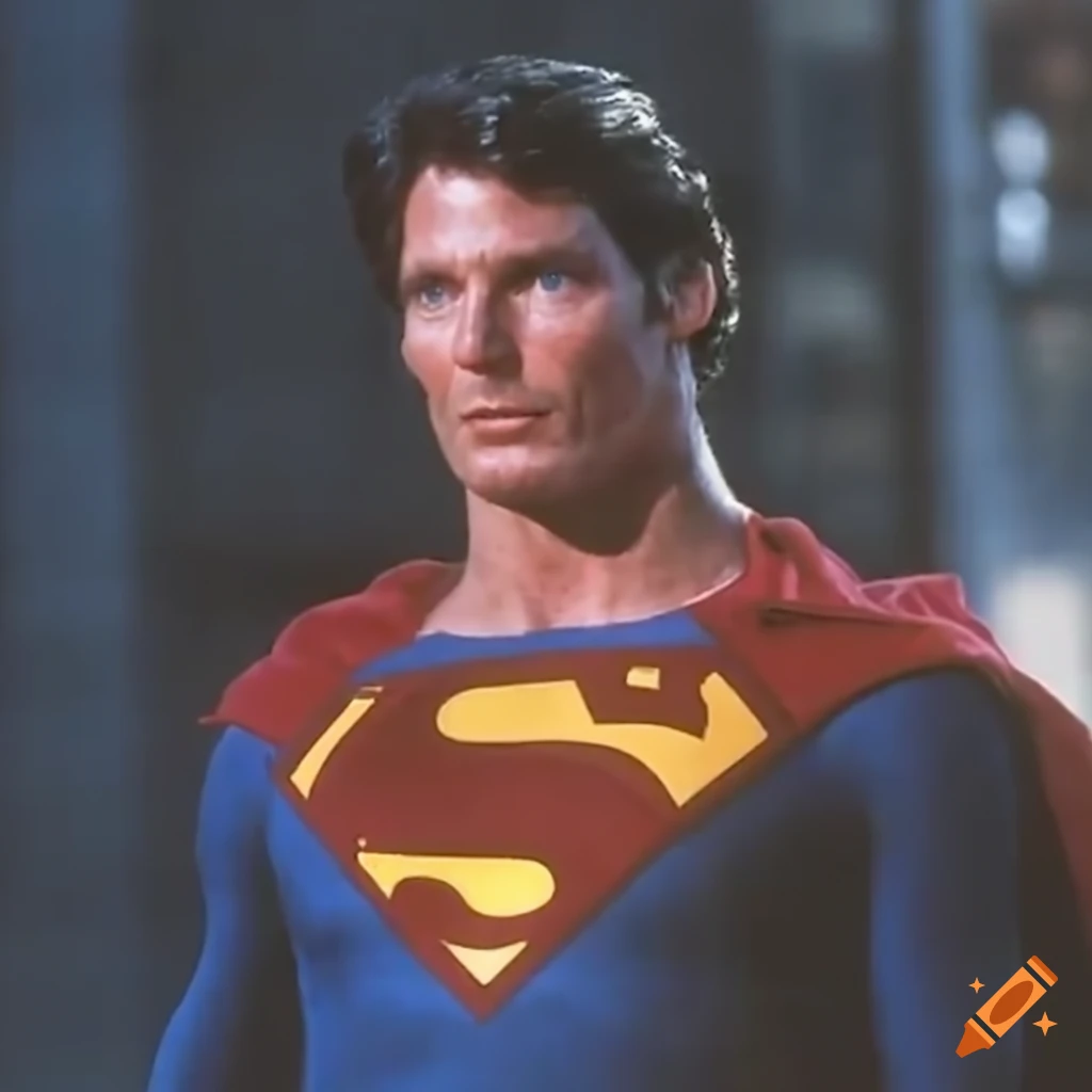 Superman fighting Doomsday in a photorealistic movie scene on Craiyon