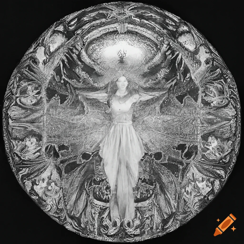 Art of seraphina, the muse of transformation on Craiyon