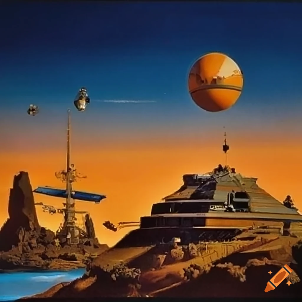 Langouste, ralph mcquarrie, bruce pennington, boris vallejo and chris ...