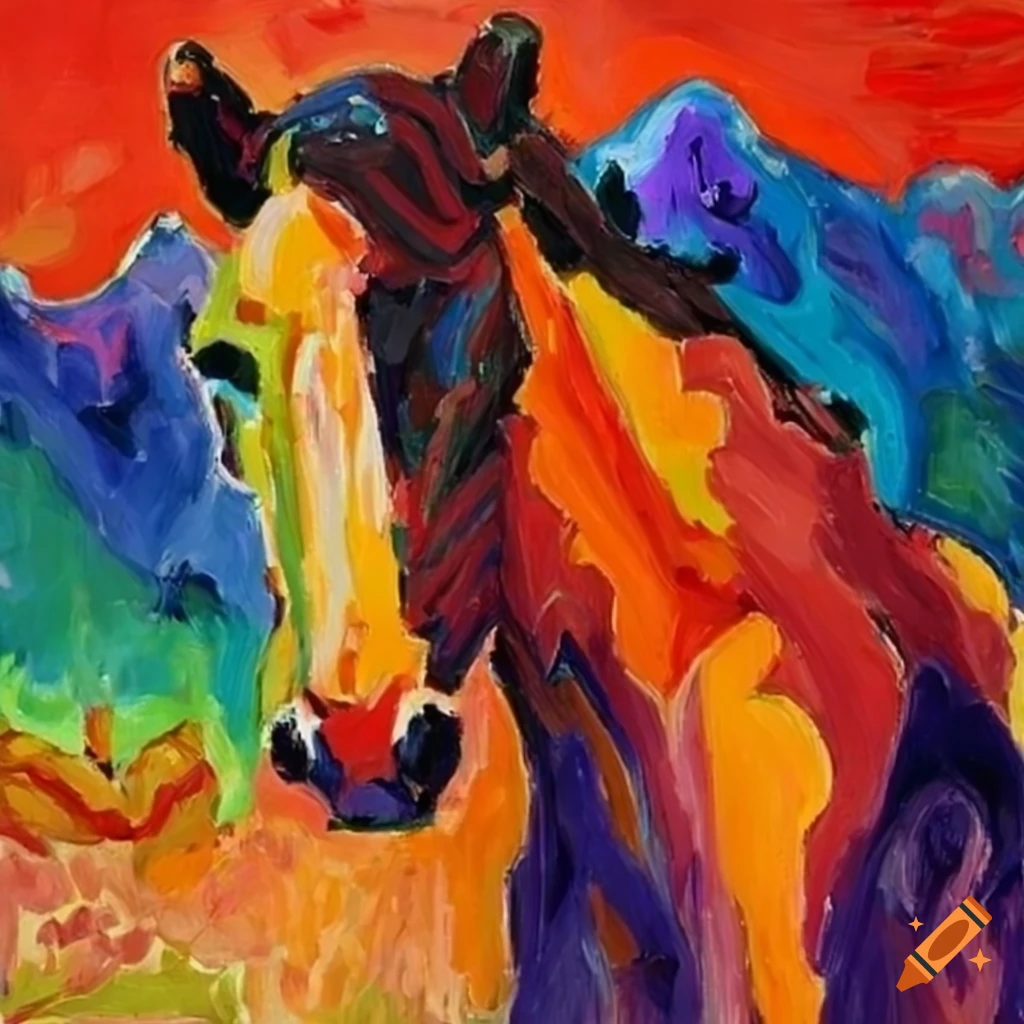 Vibrant Fauvism artwork on Craiyon