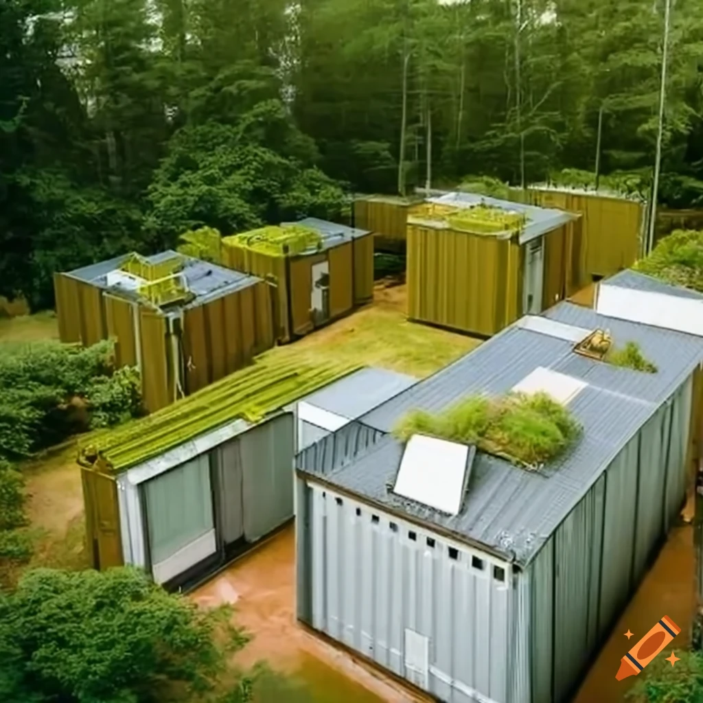 Green Roof On Shipping Container