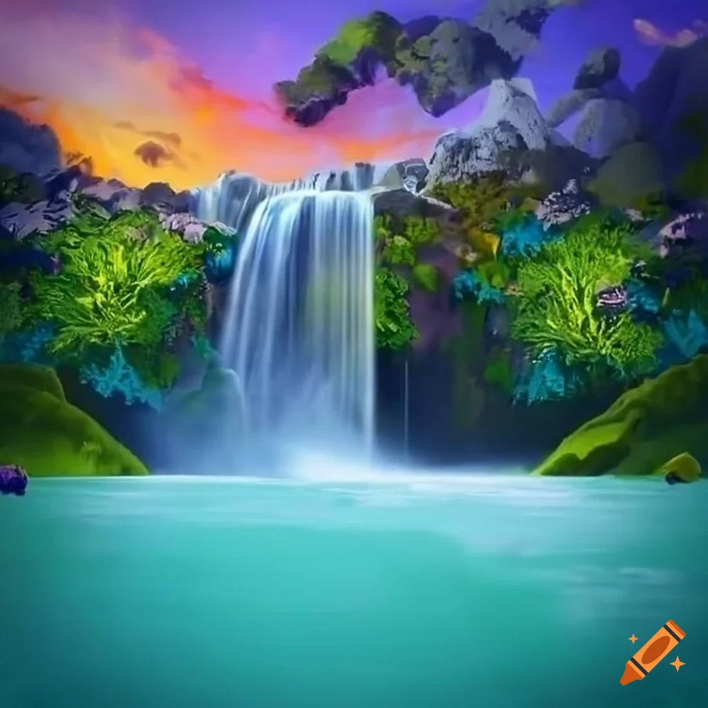 Magical Waterfall