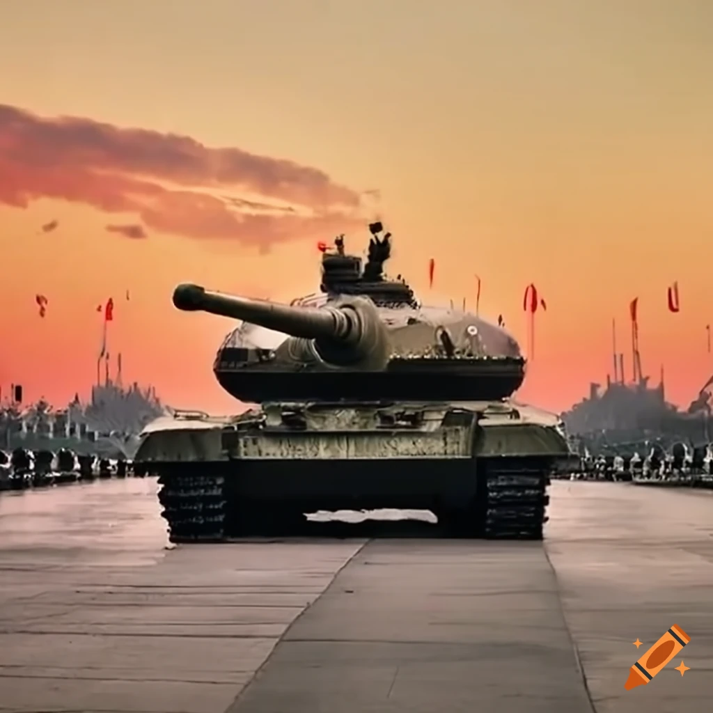 Symbolic image of Tank Man at Tiananmen Square on Craiyon