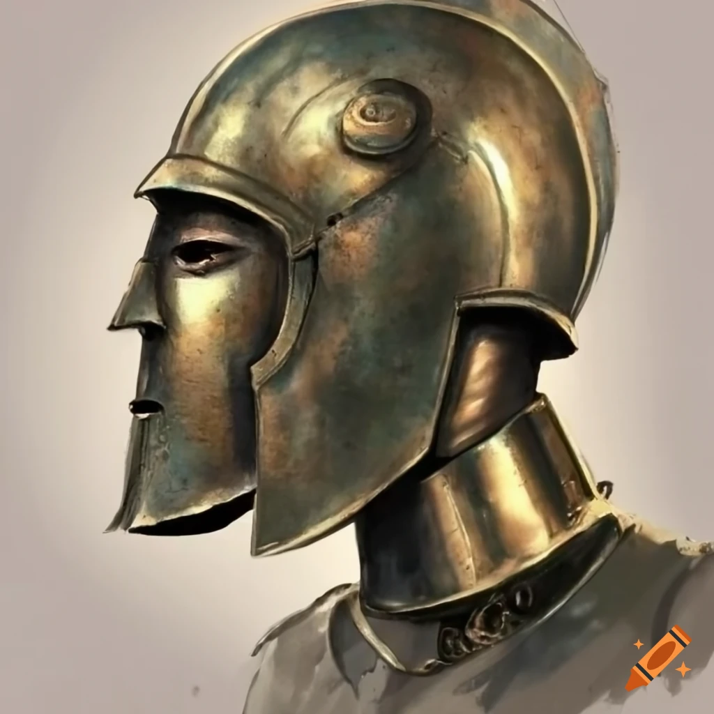 Bronze statue of ancient Greek robot Talos on Craiyon