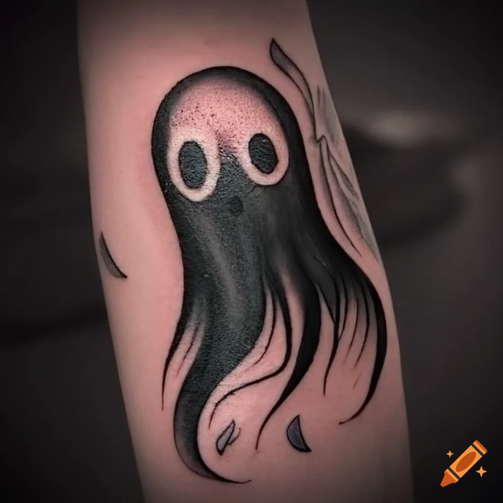 Ghost Tattoo Design