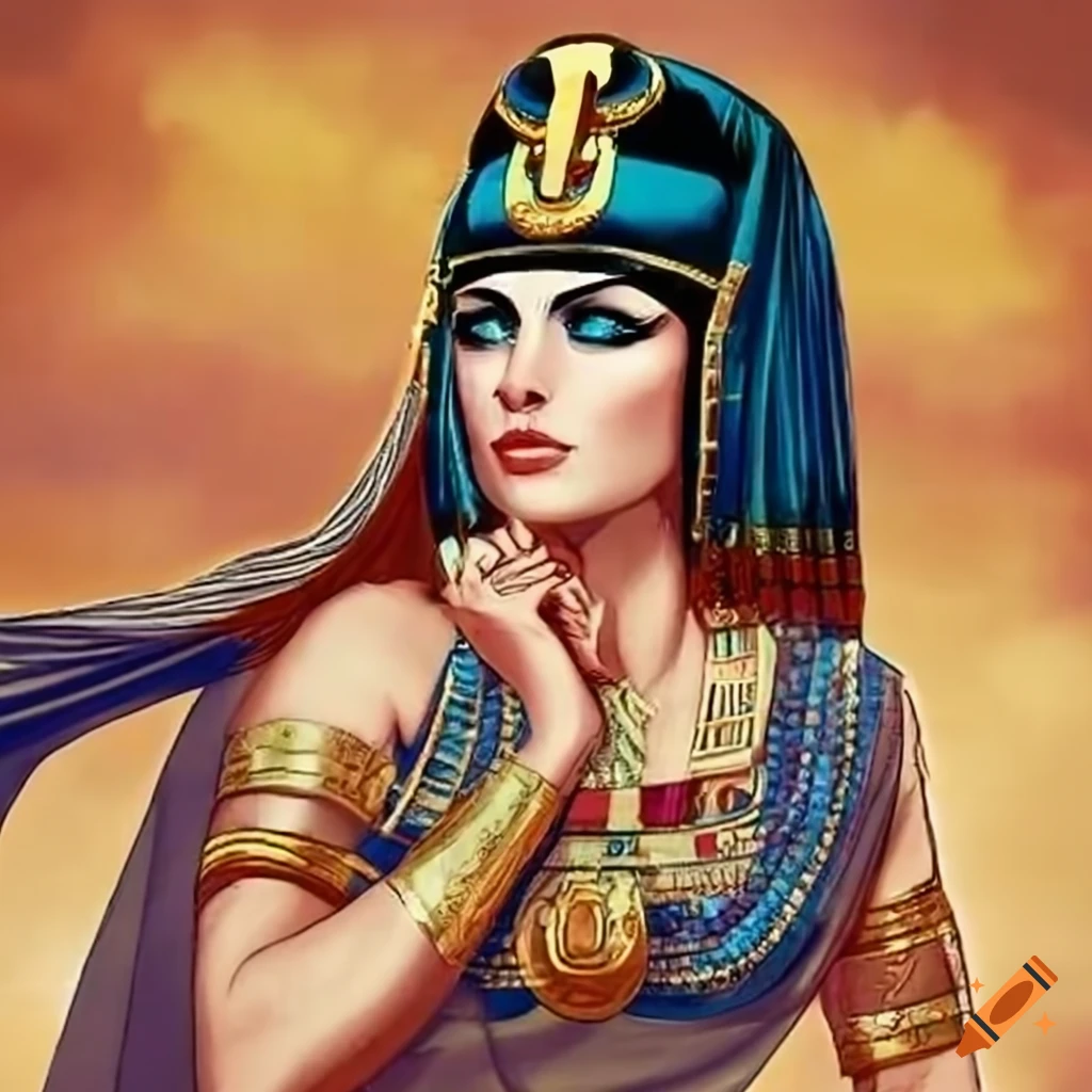 Cleopatra, the legendary egyptian queen on Craiyon