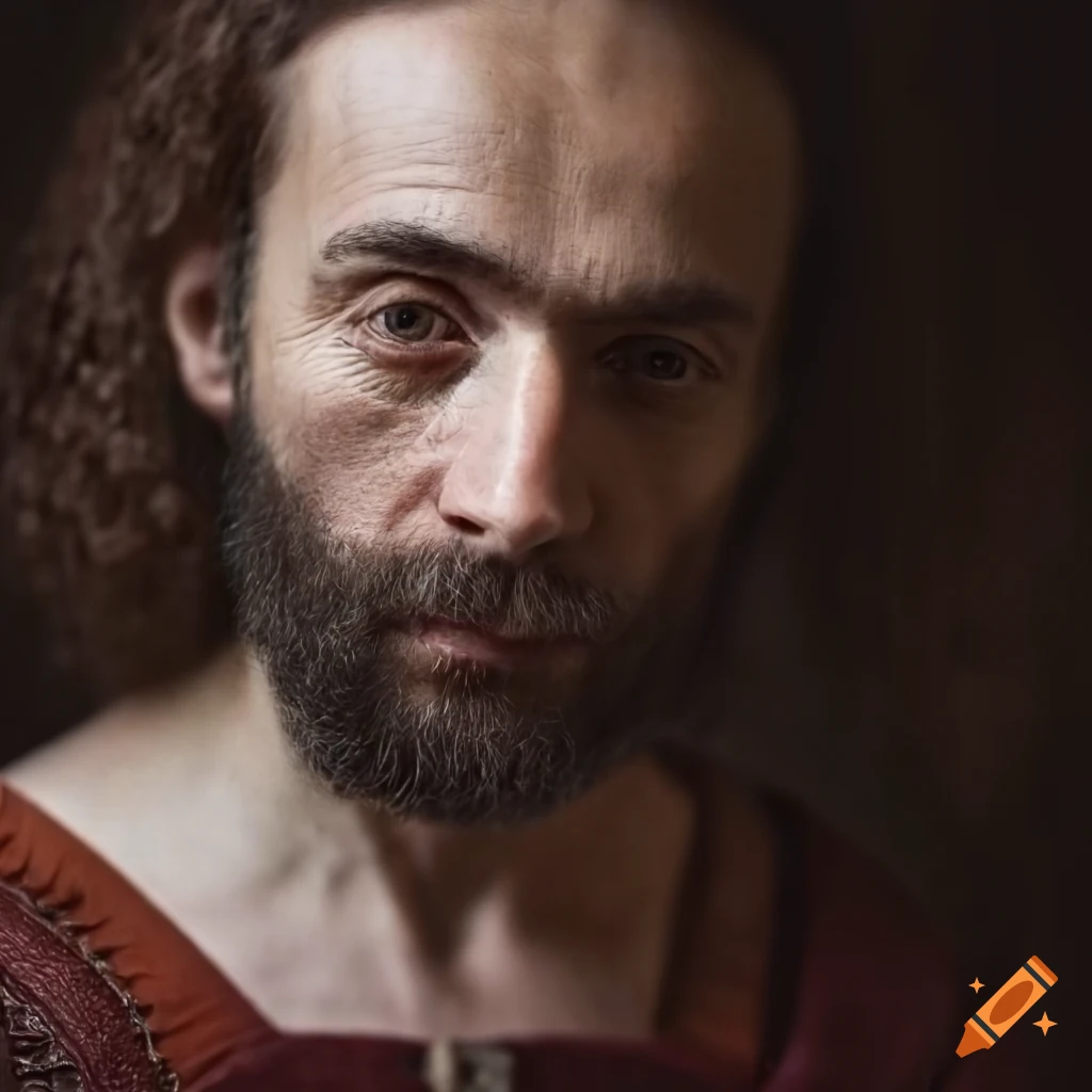 Portrait of an italian renaissance man on Craiyon