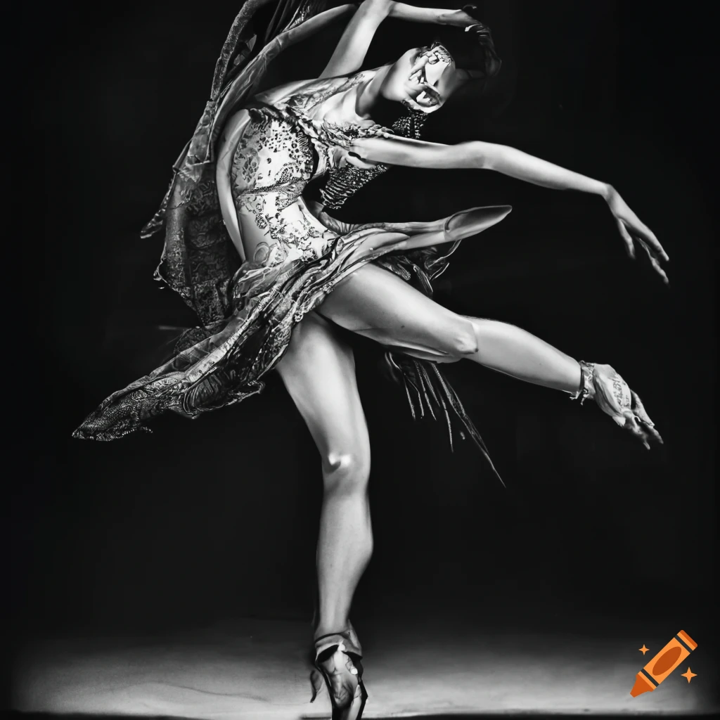 Image of a person dancing on Craiyon