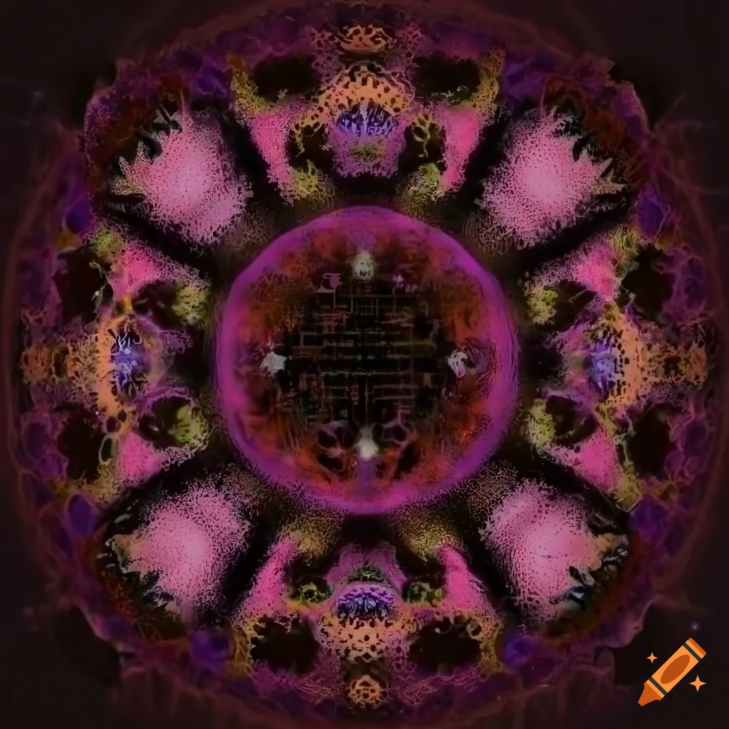 Code transformed into a visual symphony on Craiyon