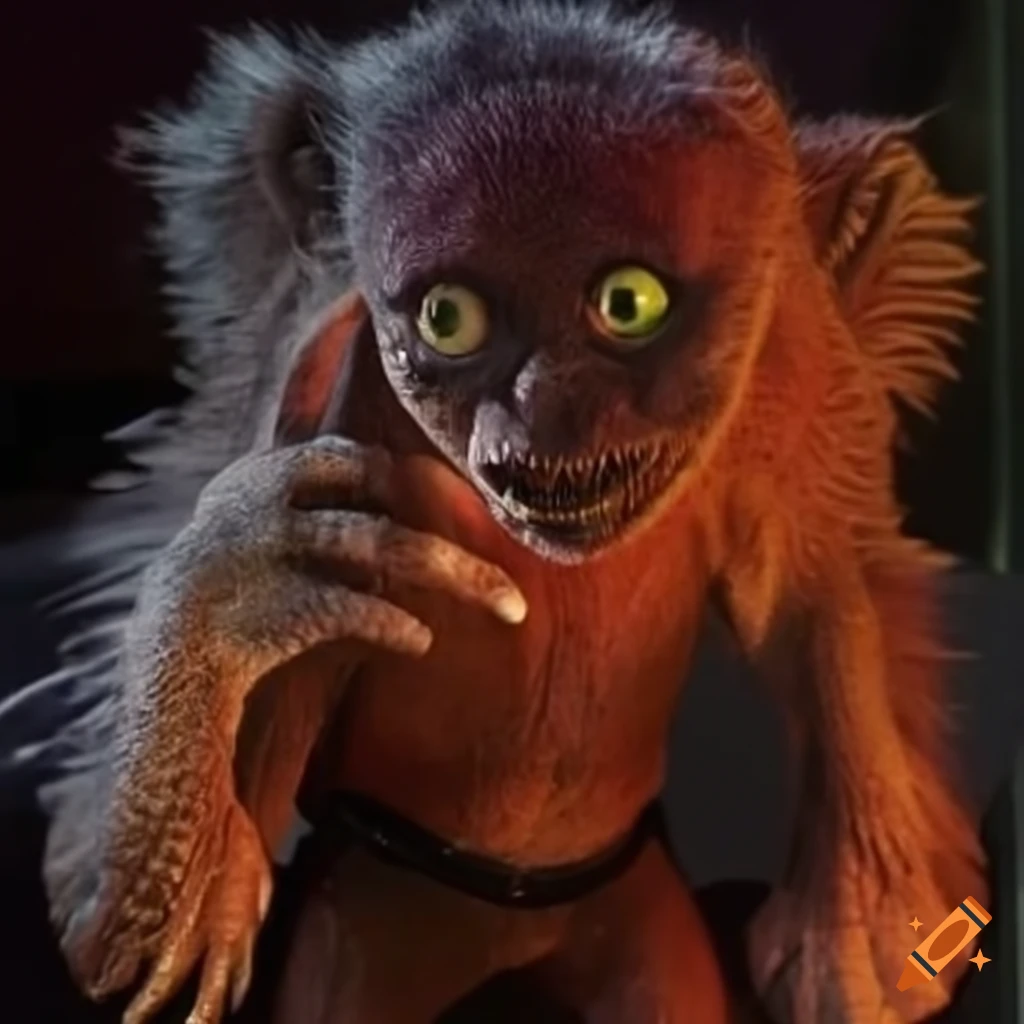 Digital art of strange creatures