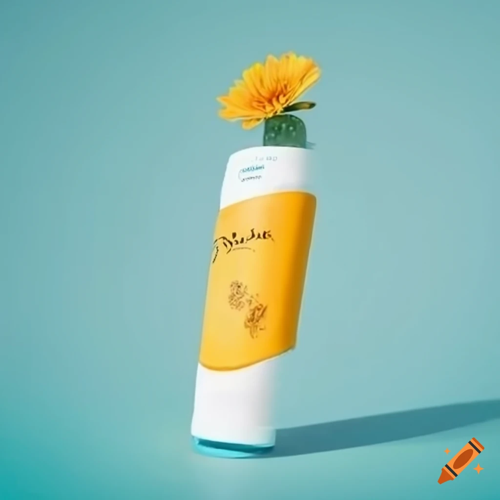 Sunscreen with flower pattern on Craiyon