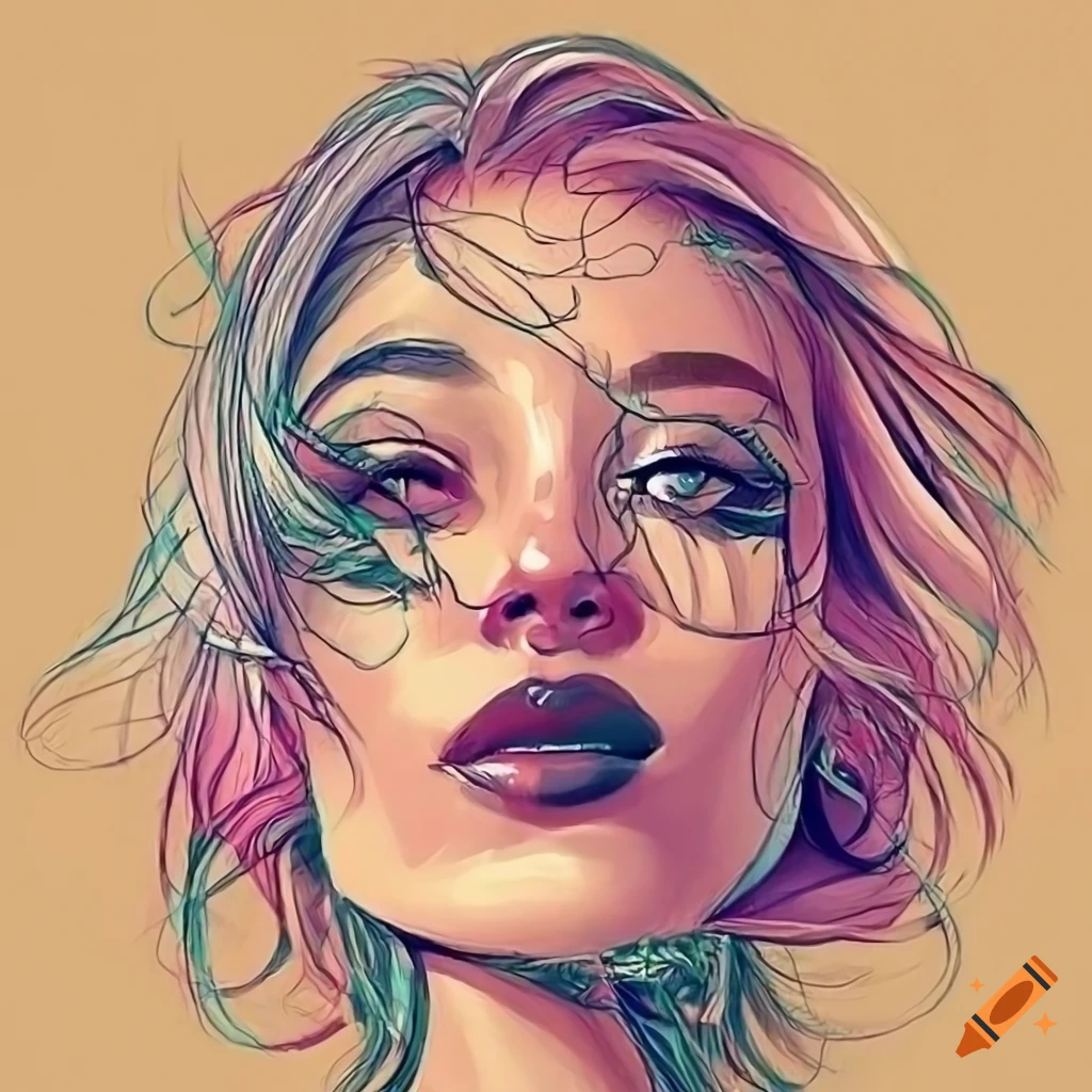 Collage of multiple random art pieces on Craiyon