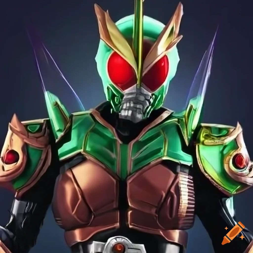 Action figure of Kamen Rider Elf Link on Craiyon