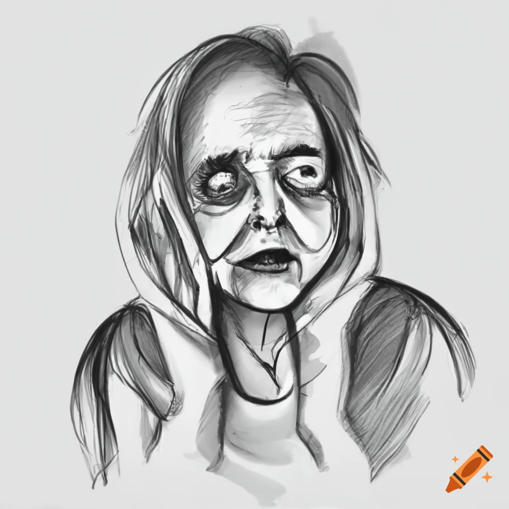 Comical illustration of a person facing midlife crisis