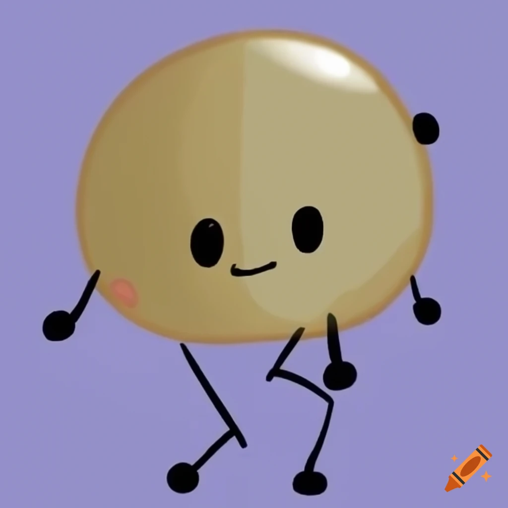 Cute bfdi character on Craiyon