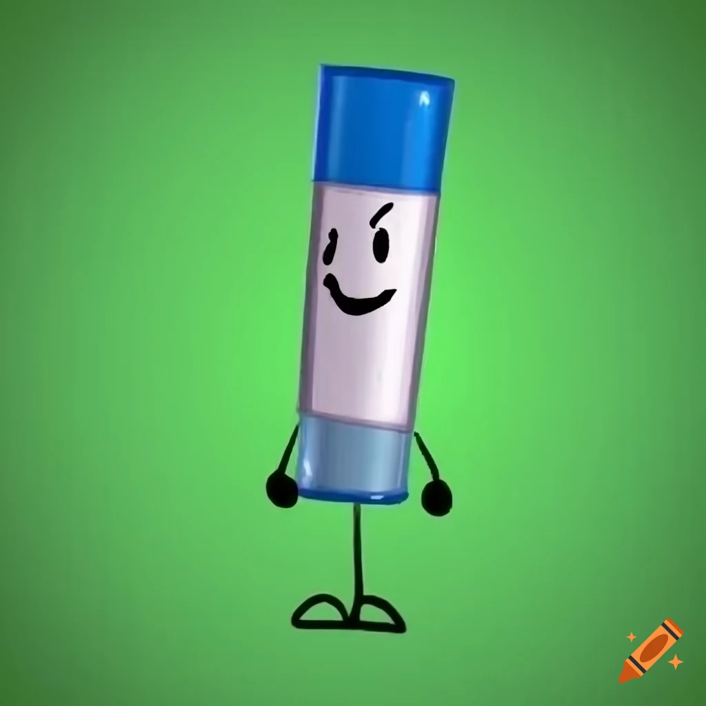 Green screen members of BFB Marker with no faces on Craiyon