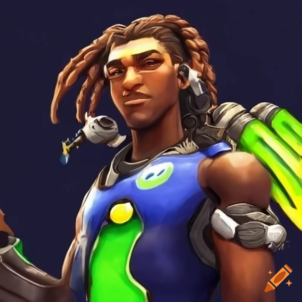 Digital art of a character named blade lucio on Craiyon