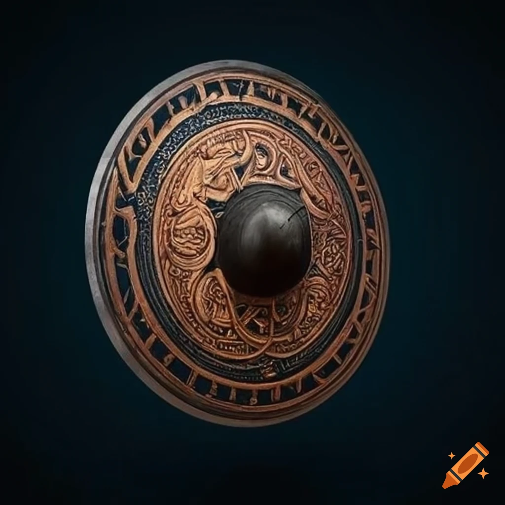 Viking shield symbol on Craiyon