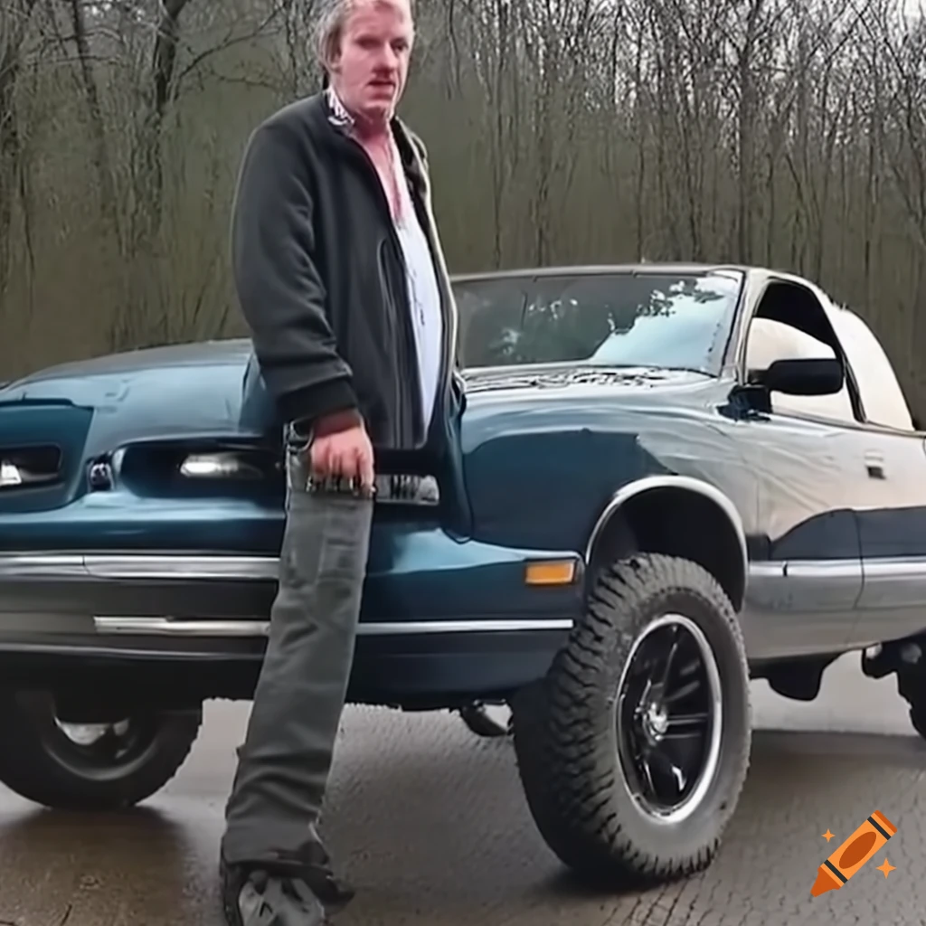 Jeremy Clarkson reviewing a lifted Oldsmobile Cutlass pickup truck on ...