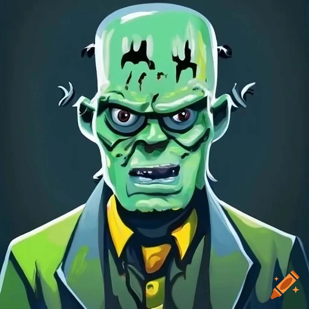 Frankenstein Minion Character On Craiyon