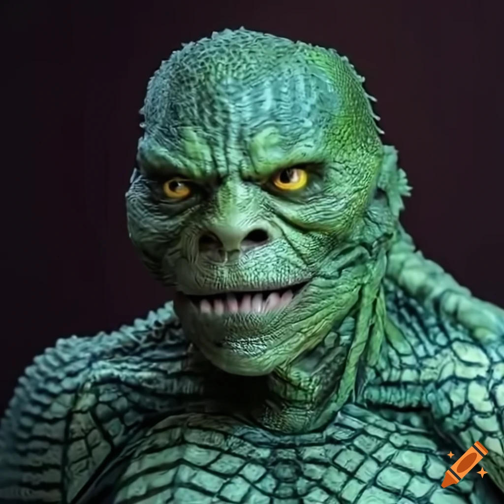 Ultra realistic 4K resolution image of The Lizard villain from ...