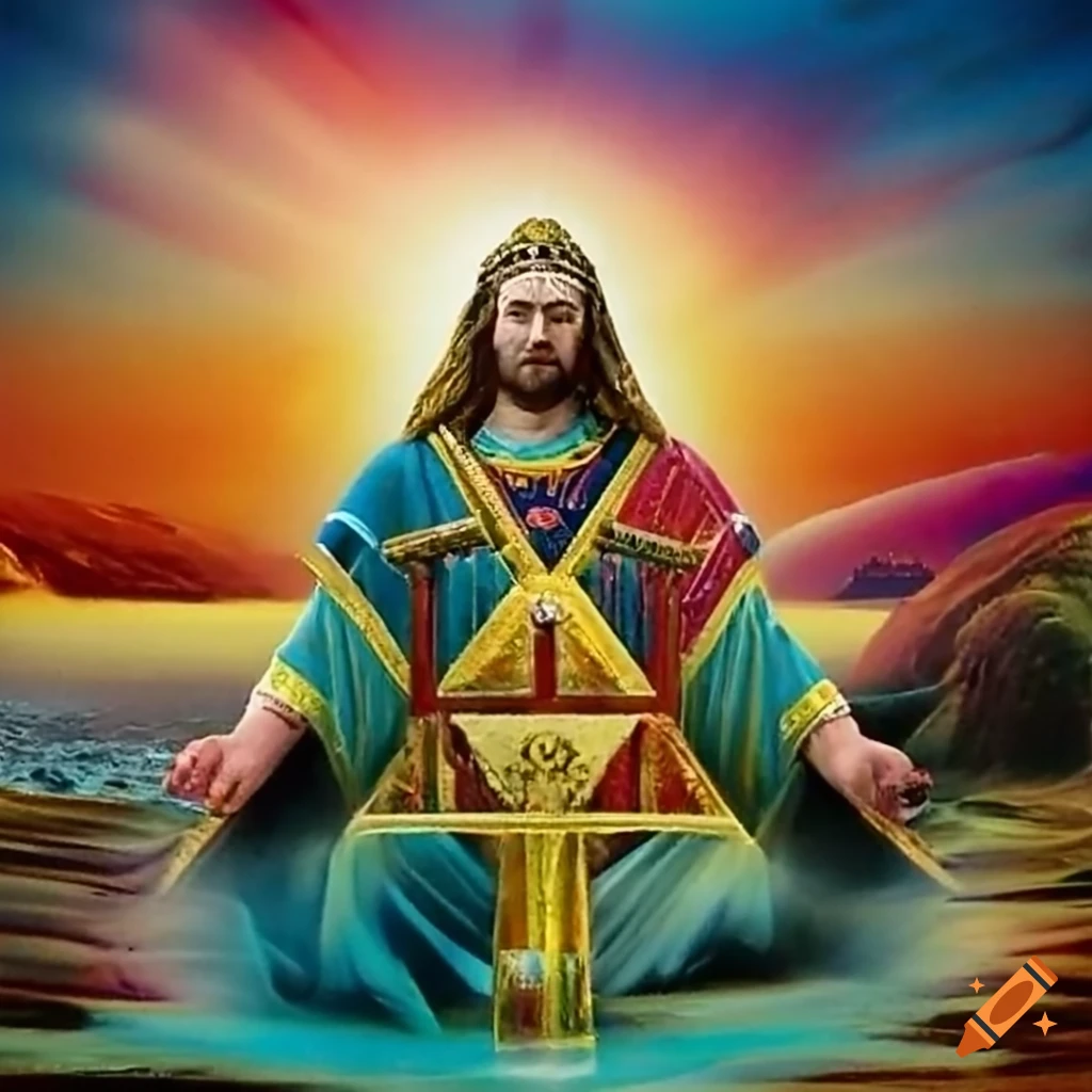 Spiritual mission statement illustration on Craiyon