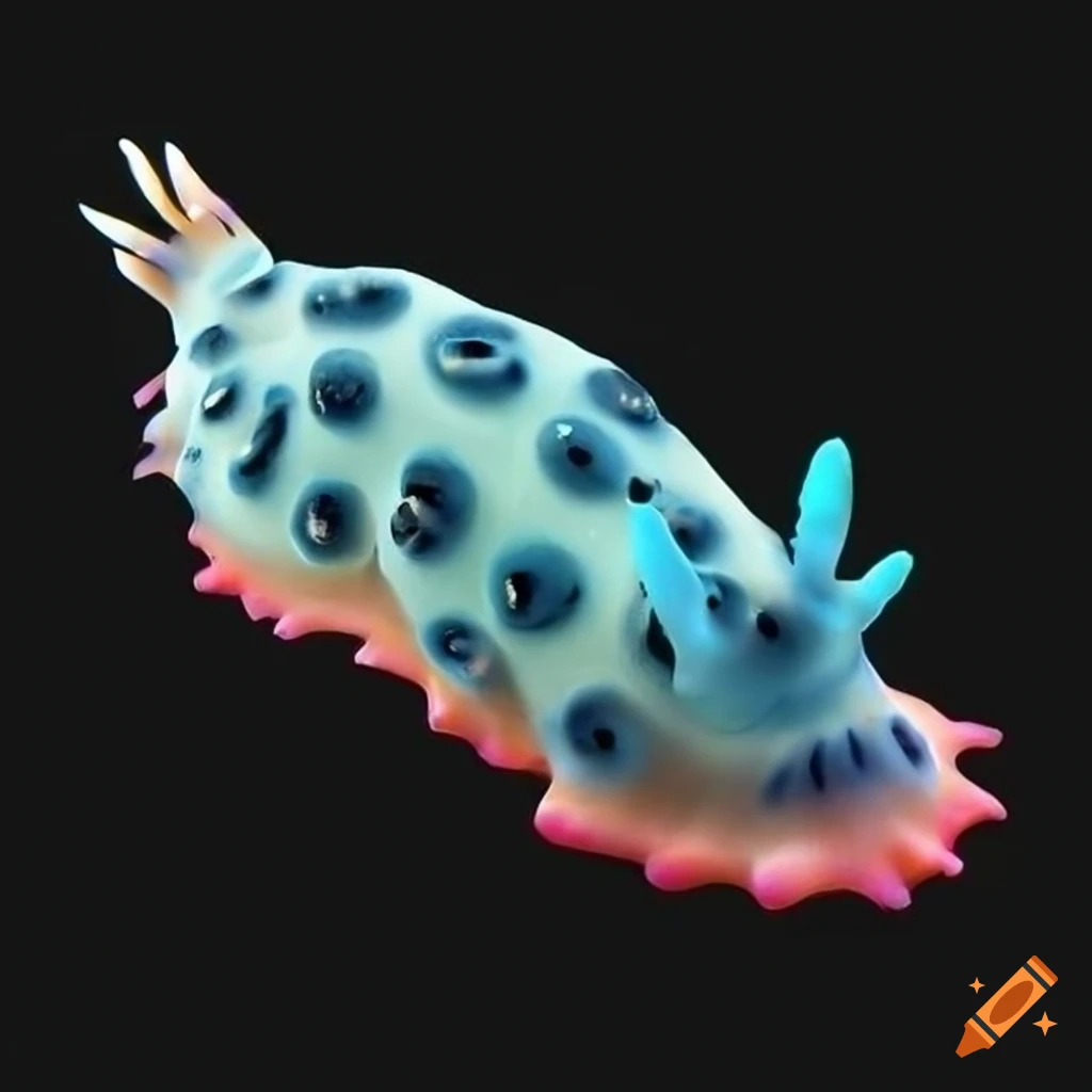 Translucent 3d sea slug on Craiyon